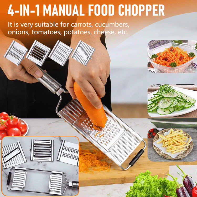 SliceMate Multipurpose Stainless Steel Vegetable Slicer – Vekvek
